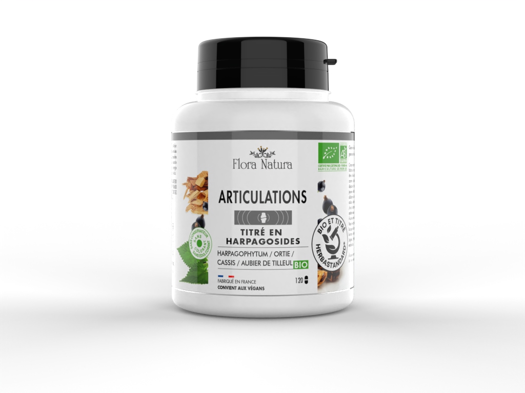 Flora Natura® Complexe 4+ Articulations BIO - Gélules | Laboratoires ...